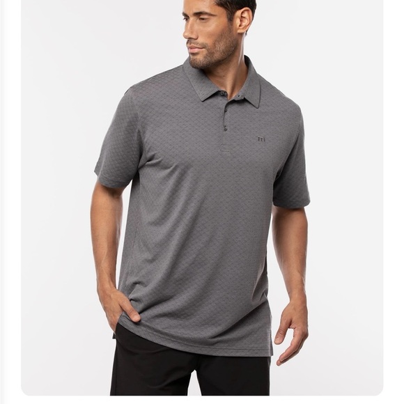 Travis Mathew | Shirts | Travis Mathew Almost Made It Gray Polo Shirt ...